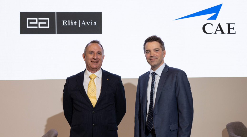CAE will provide a pilot training to Elit'Avia until 2026 | Elit'Avia